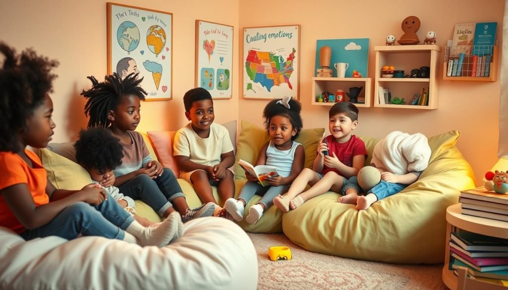 Designing Safe, Calm-Down Corners with Creative Expression for Kids